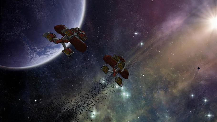 Revelations class destroyer sister ships 'The seven Plagues' and 'The ...