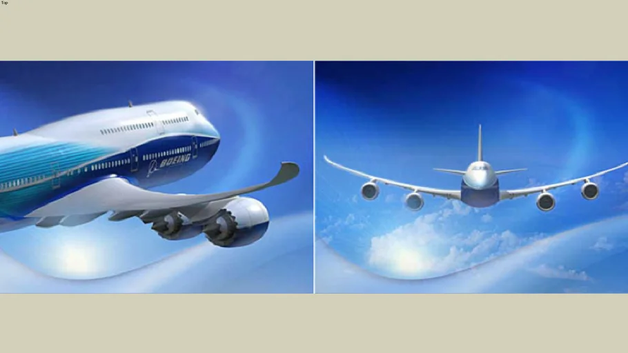 Boeing 747-8 | 3D Warehouse