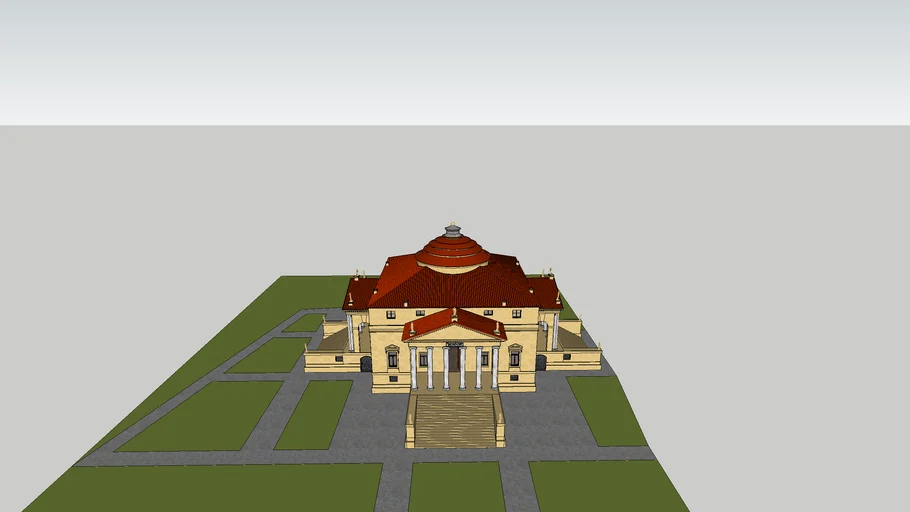 Villa Capra_La Rotonda_Arq.Andrea Palladio | 3D Warehouse