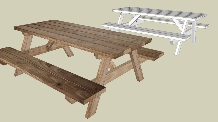 Garden table | 3D Warehouse
