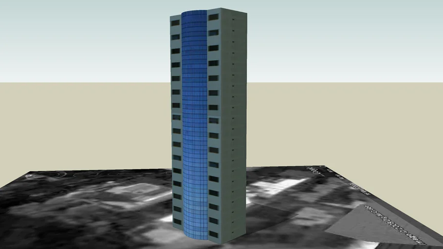 Edificio centrico de La Plata ( Buenos Aires , Argentina ) | 3D Warehouse