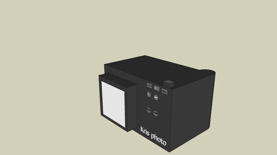Digital Photo Camera | 3D Warehouse