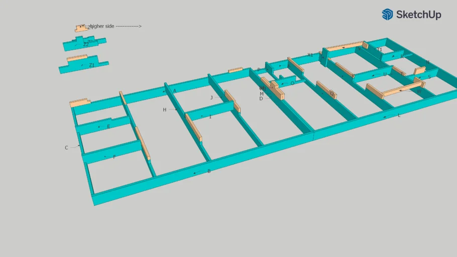 Atlas HO Berkshire Valley Route plan | 3D Warehouse