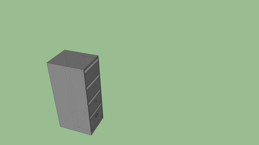 file cabinet | 3D Warehouse