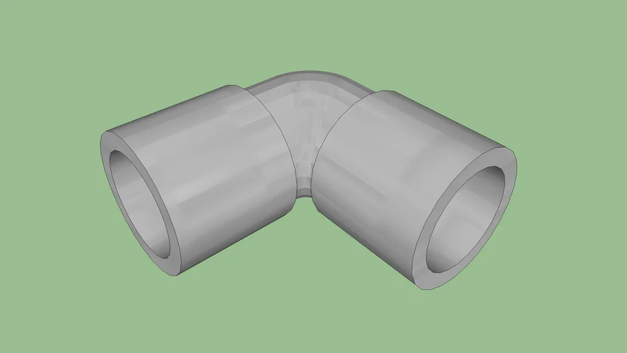 CONECTOR CURVO SEM ROSCA | 3D Warehouse