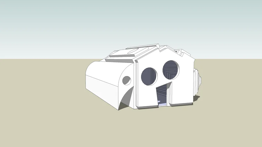 futuristic home | 3D Warehouse