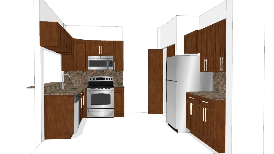 kitchen unit | 3D Warehouse