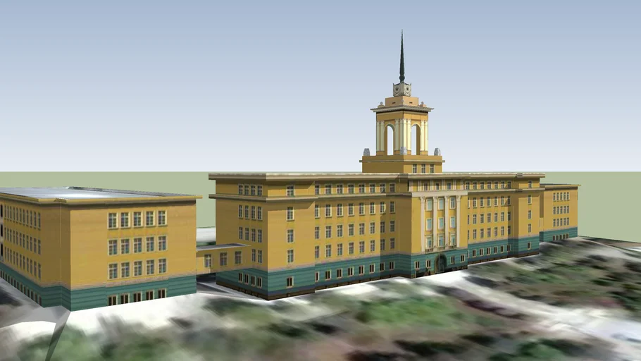 'Nikola Vaptsarov' Naval Academy Varna, Bulgaria | 3D Warehouse