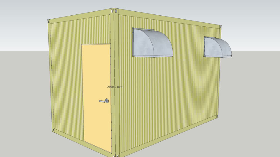 4m container | 3D Warehouse