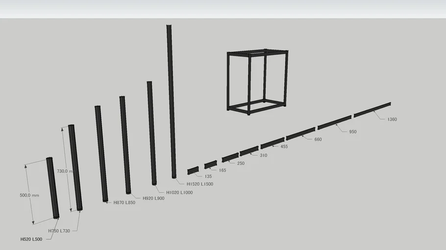 OCTANORM PARTS | 3D Warehouse