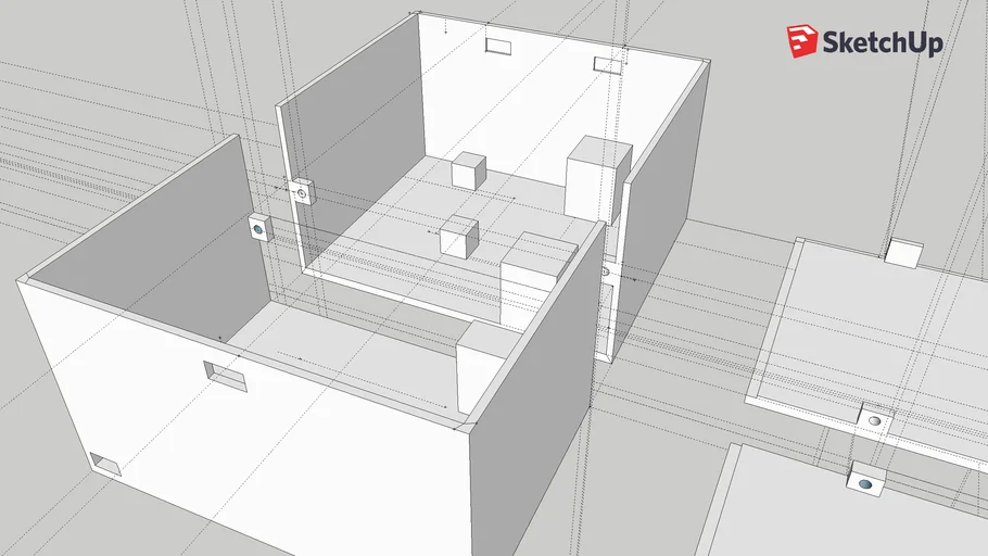 Electronics Box for record player (SPLIT) | 3D Warehouse