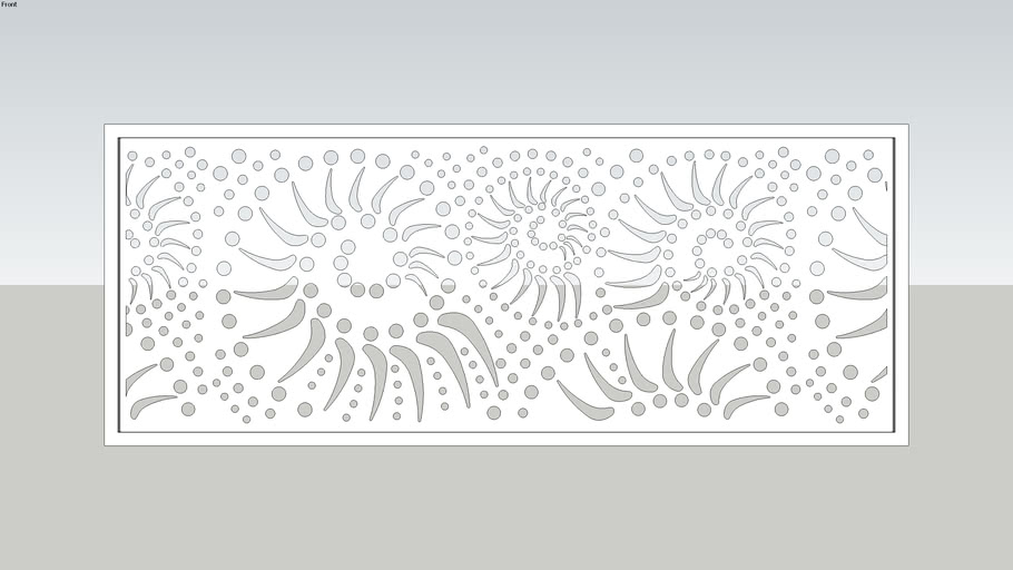 Privacy Screen | 3D Warehouse