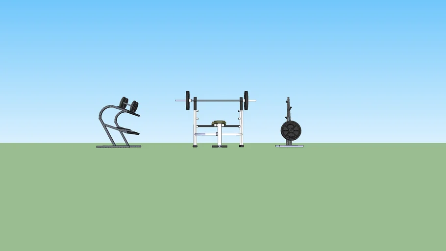 Weight room equipment suggestion | 3D Warehouse