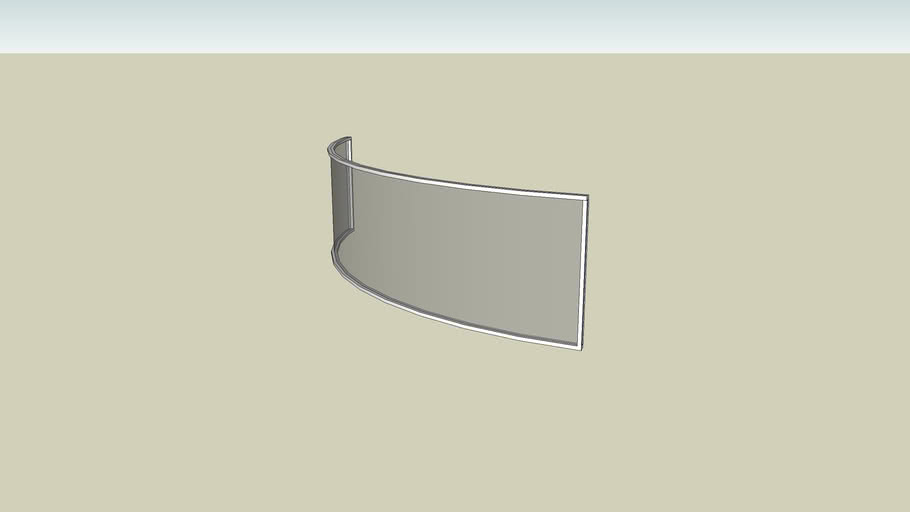 Curved Window 1 | 3D Warehouse