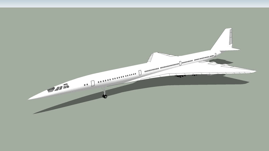 BOEING 2707 (Template) | 3D Warehouse