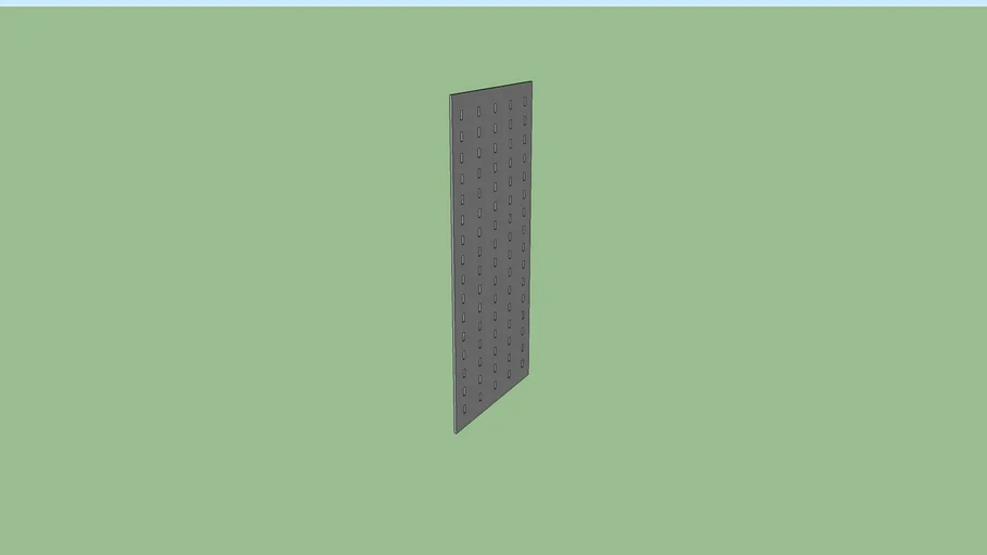 kerf wall panel final | 3D Warehouse