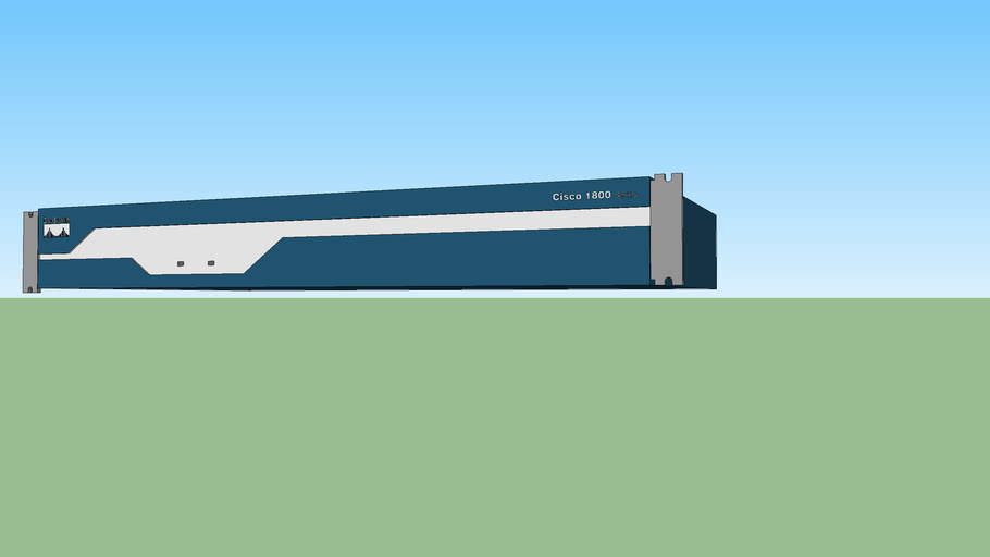 Cisco 1800 -1841 router | 3D Warehouse
