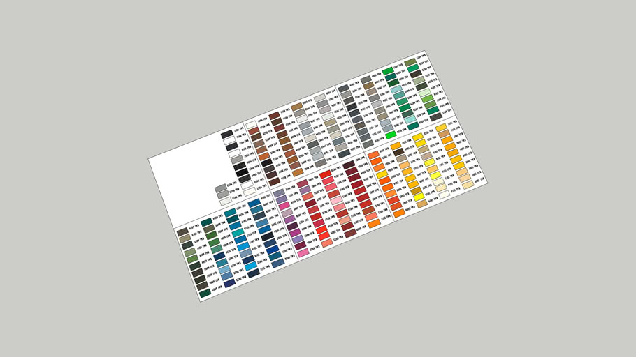 ral colours | 3D Warehouse