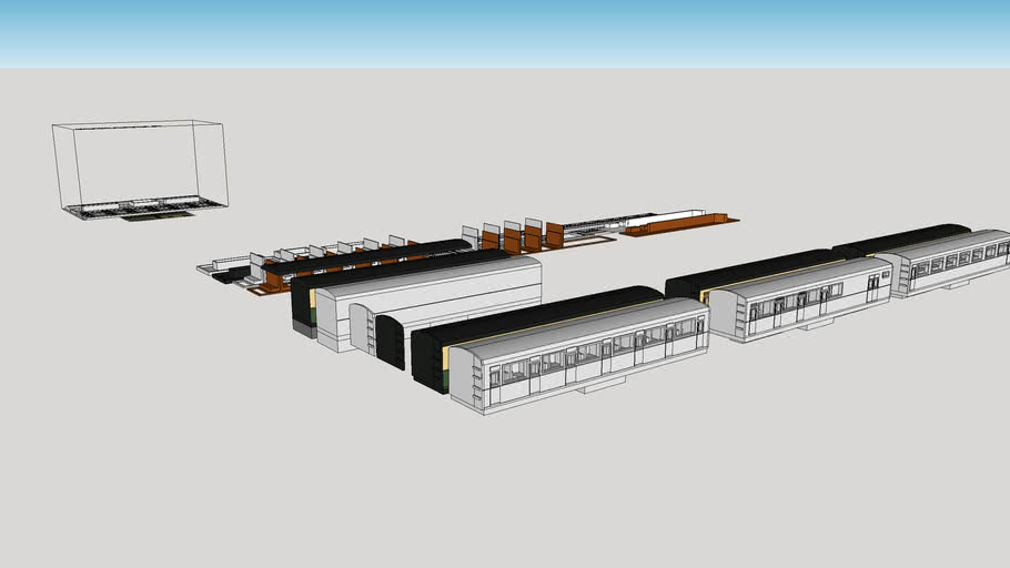 Green Express Coaches (From Thomas & Friends/ In HO/OO Scale) | 3D ...