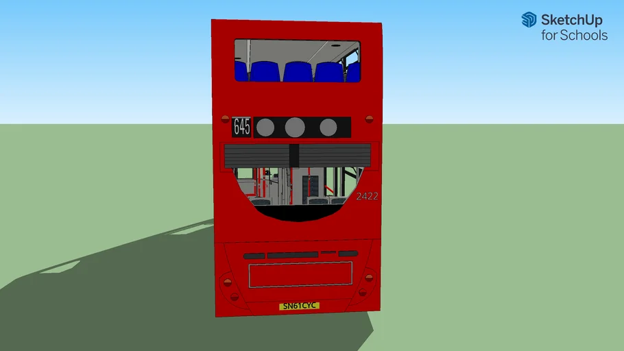 enviro 400 hybrid abellio | 3D Warehouse