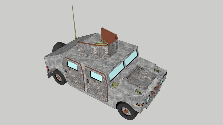 Military Hummer | 3D Warehouse