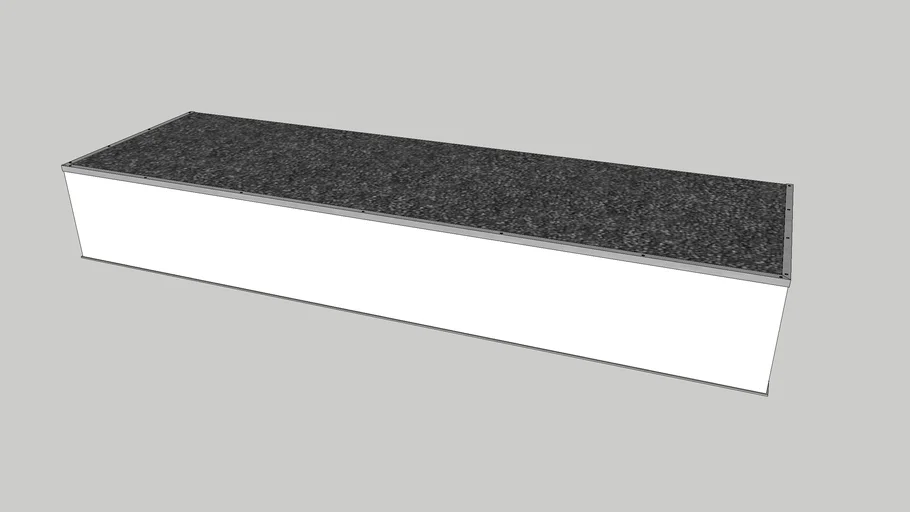 stage step 150mm | 3D Warehouse