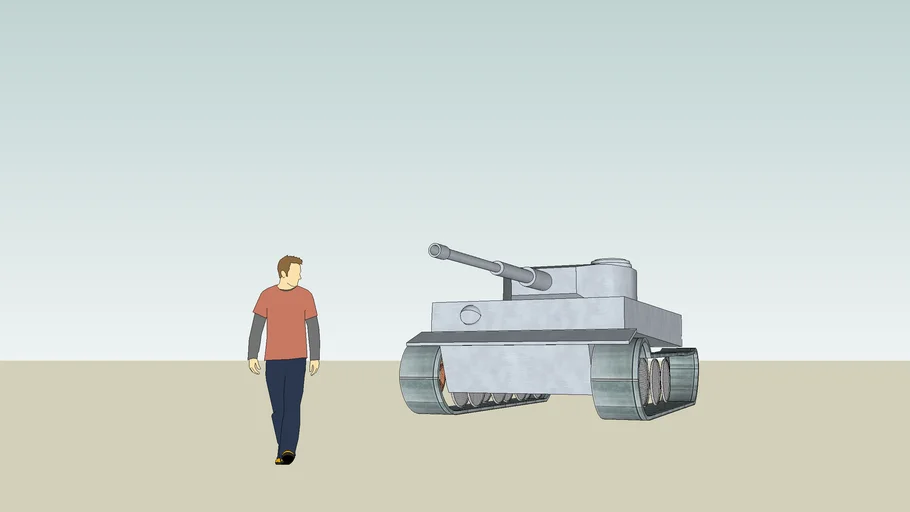 Panzerkampfwagen Mark VI E | 3D Warehouse