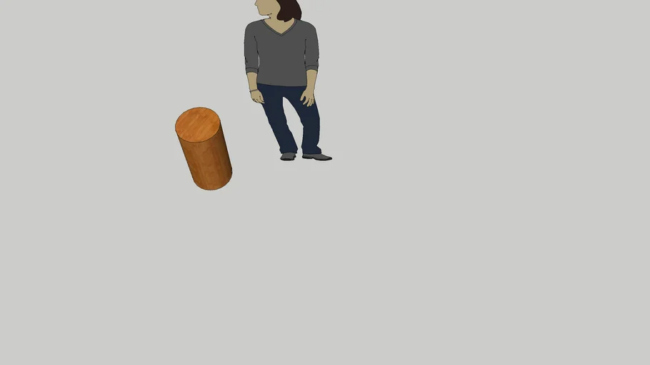 Prop Bulat panjang | 3D Warehouse