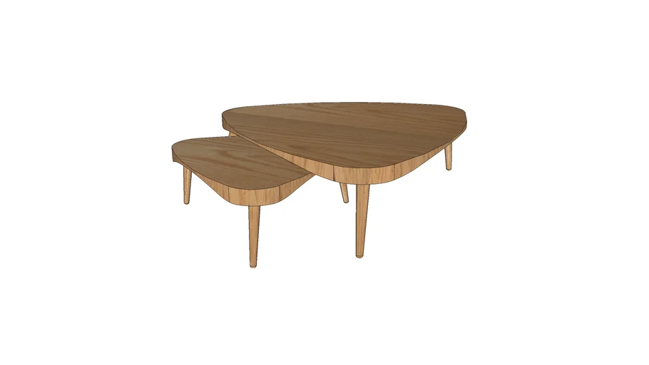 MC0690 - 91 - Mesa de centro Cher | 3D Warehouse