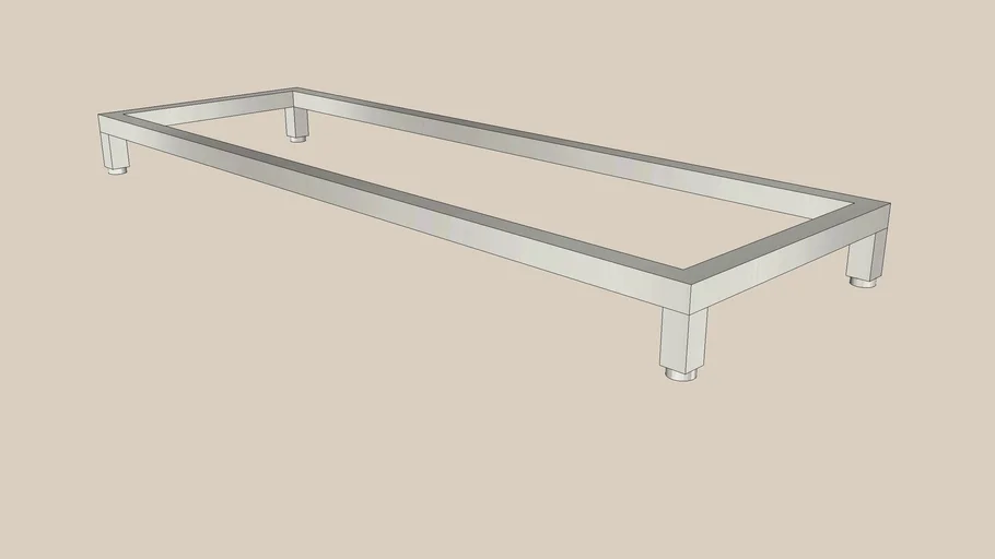 BESTA underframe 120x40 | 3D Warehouse