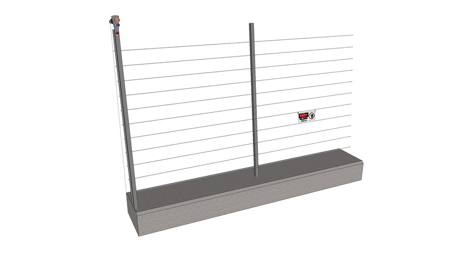 Jurassic Park - T-Rex Fence | 3D Warehouse