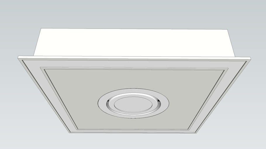 19252/23LED Embutido Premium Pro 235mm 1 Spot PAR20 Usina Design | 3D ...