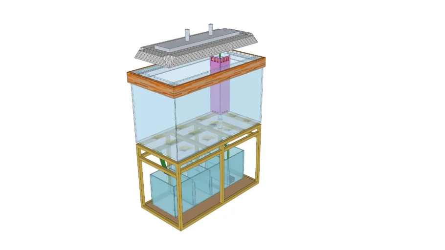 鱼缸 Fish tank | 3D Warehouse