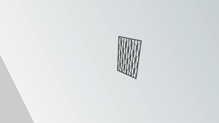 Custom Decorative Metal Wall | 3D Warehouse