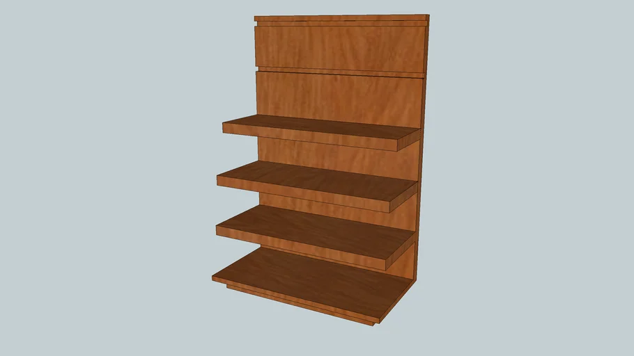 Small Snack and candy Shelf | 3D Warehouse