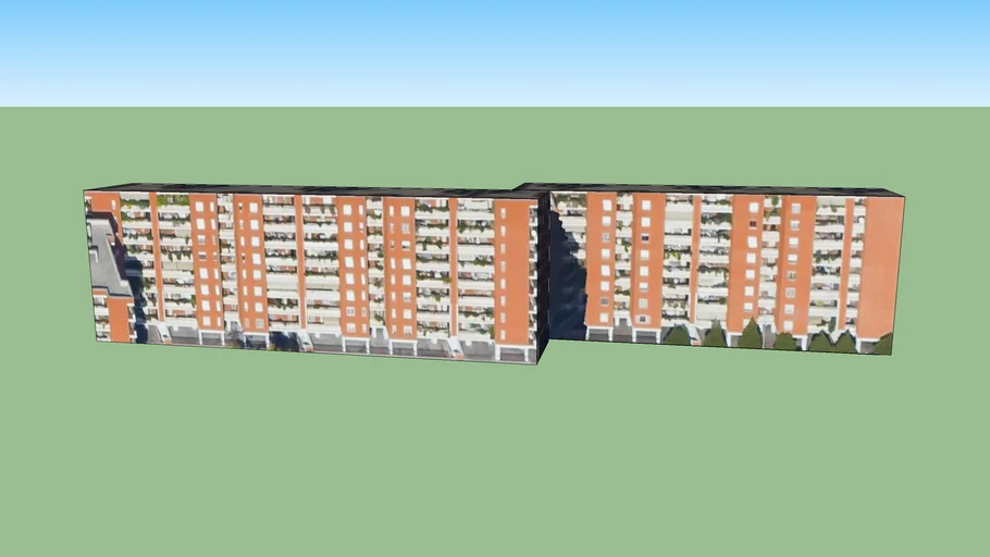 Via Cassiani Edifici 9-10 | 3D Warehouse