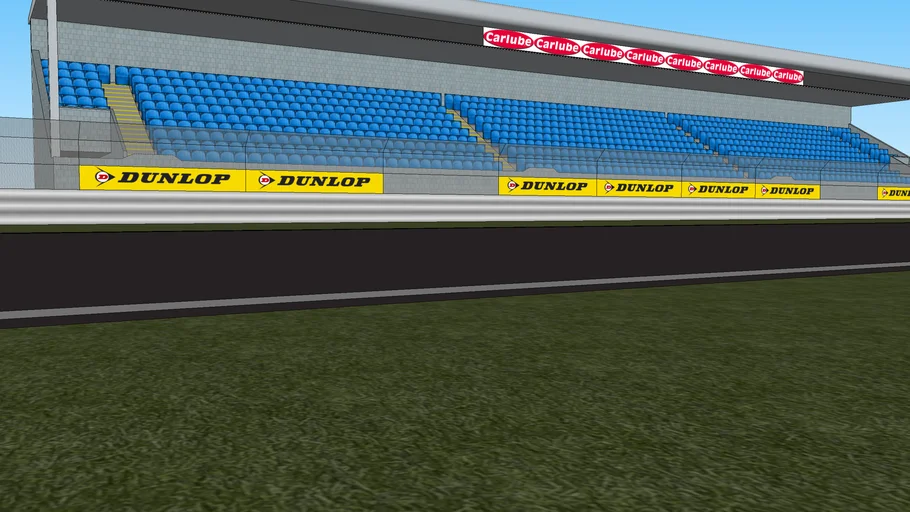 Small Race Track Grandstand | 3D Warehouse