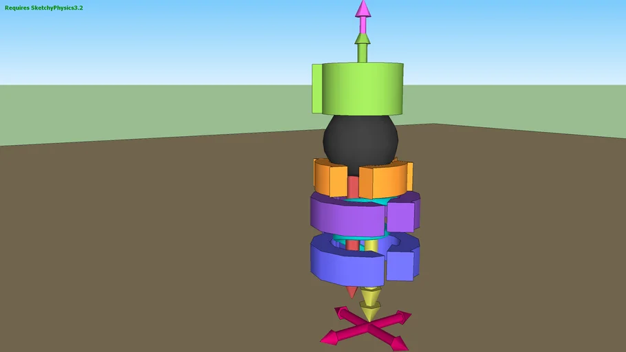 Fixed Universal Hinge Slider, Servo Piston Corkscrew &Spring Ball Motor ...