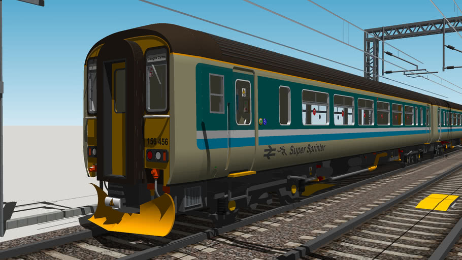 Class 156 DMU Train Provincial | 3D Warehouse