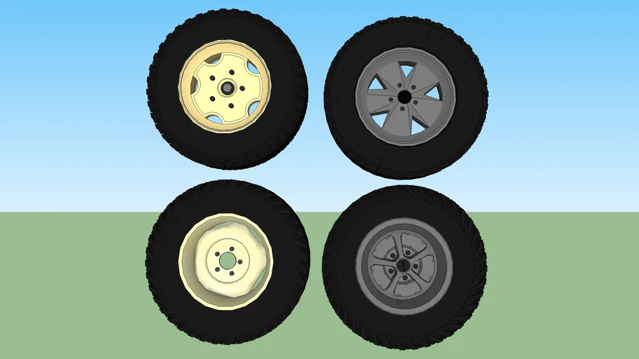 land rover wheels | 3D Warehouse
