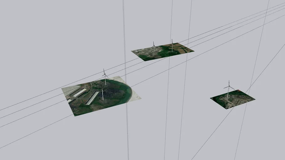 Newport Wind Turbines | 3D Warehouse