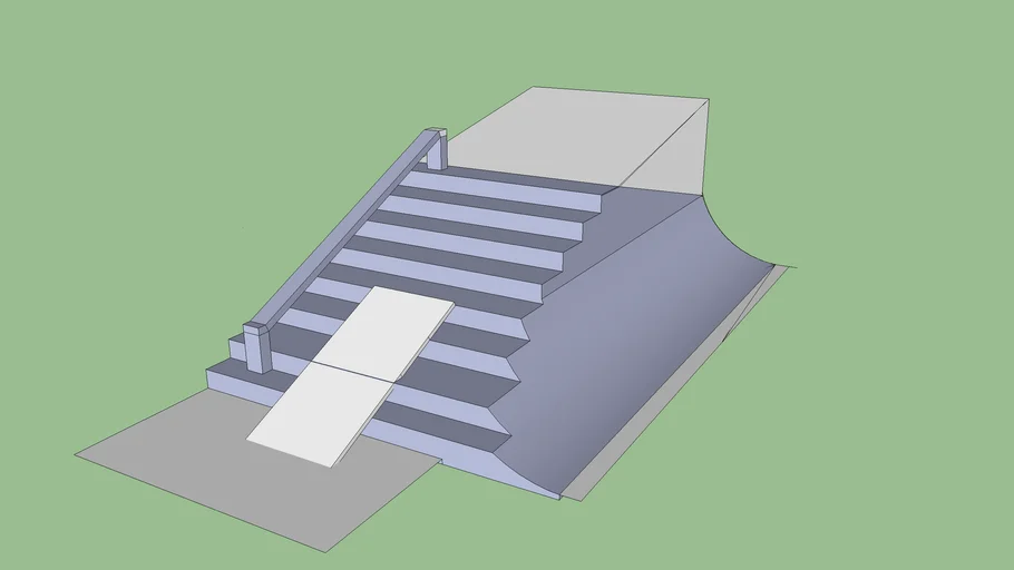 Stair set/skate | 3D Warehouse