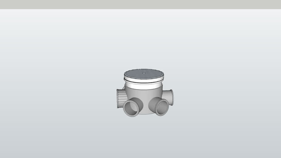 Bote sifonico PVC extensible | 3D Warehouse