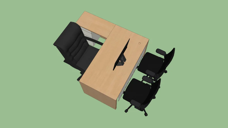 Director Table | 3D Warehouse