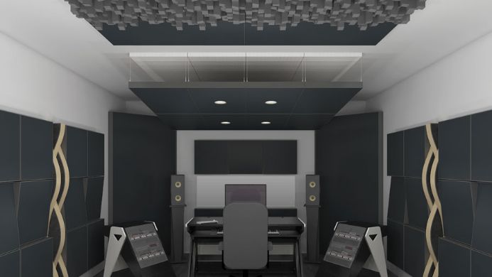 Acoustic Treatment for Professional Control Rooms | 3D Warehouse