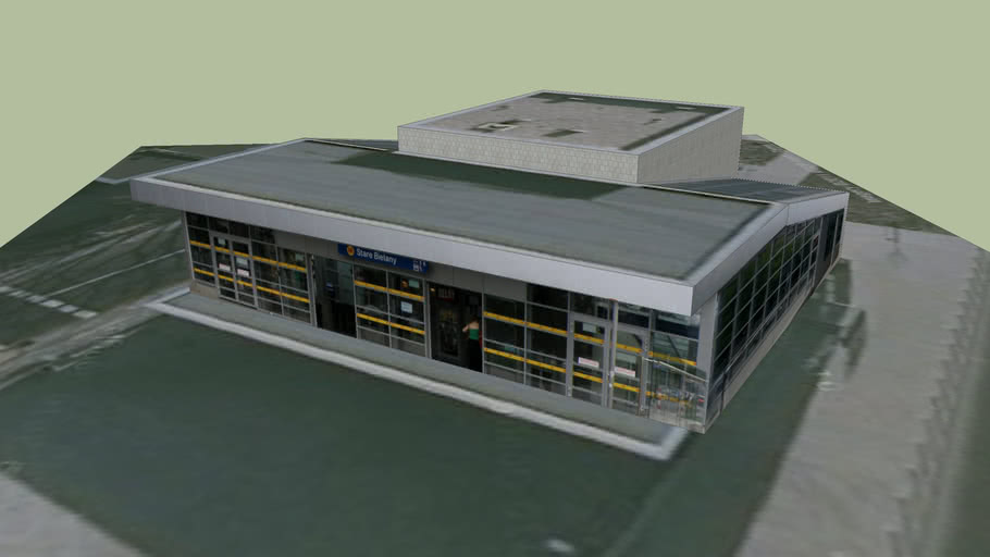 Stacja metra Stare Bielany, Warszawa, Polska | 3D Warehouse