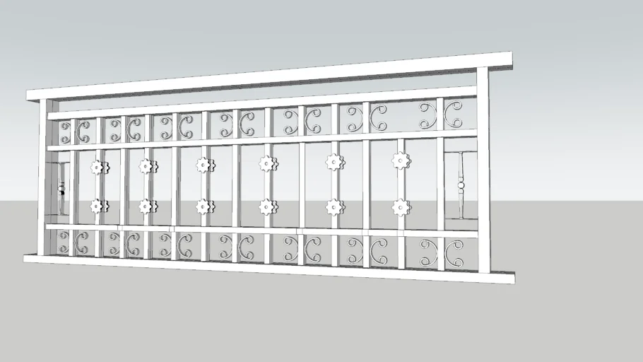 guardrail | 3D Warehouse
