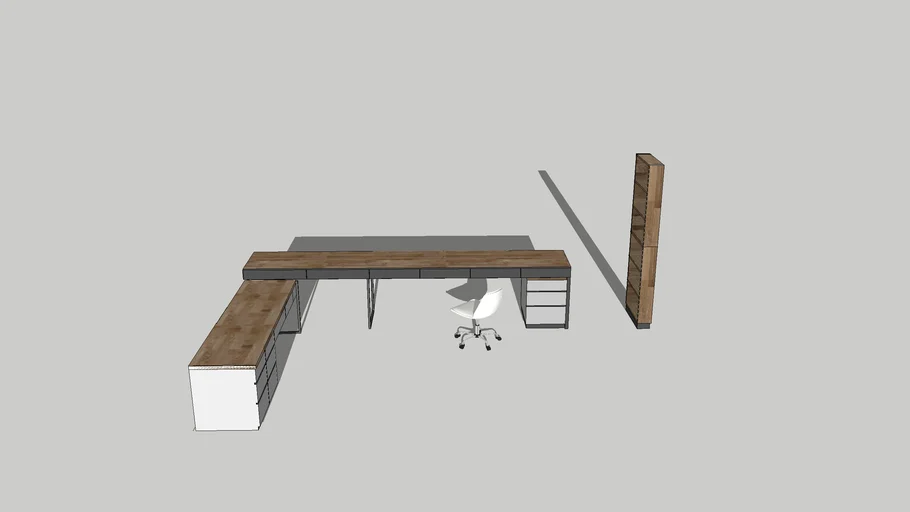 corner table | 3D Warehouse