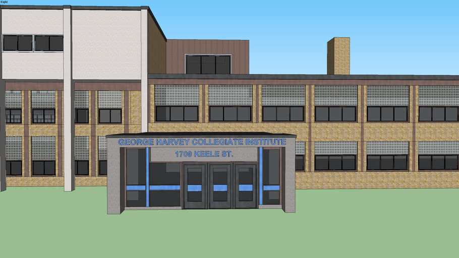 George Harvey Collegiate Institute | 3D Warehouse