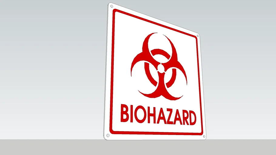 Biohazard Sign | 3D Warehouse
